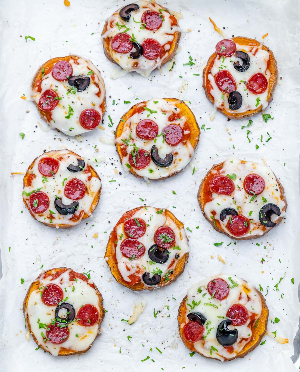 Recipe Info Sweet Potato Pizza Snacks