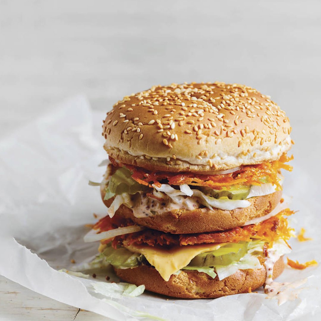 Recipe Info Sweet Potato “Big Macs”